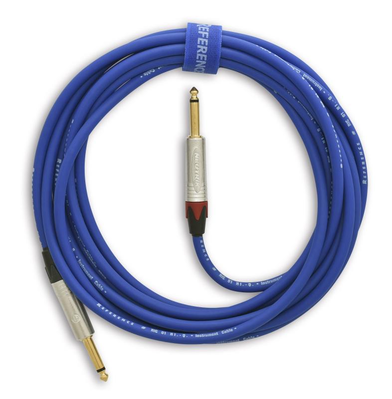 Reference Cables RIC 01 ライブ用 青 ストレート-ストレート 6m音の粒立ちが良く、芯のあるトーンが得られ、周りの楽器に埋もれない再現されるレンジが広く、レスポンスが非常に優れているクリアーで楽器のキャラクターが出や...
