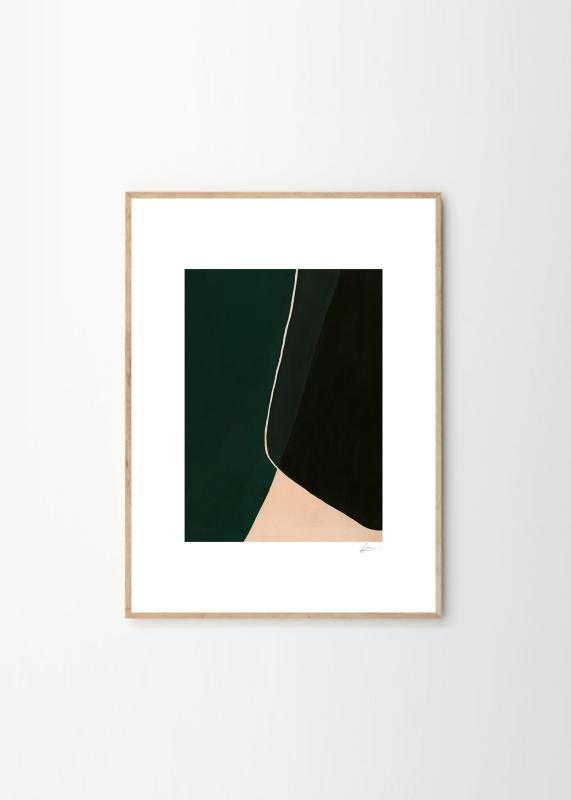 THE POSTER CLUB ポスタークラブ Tempset 02 30×40cm Kasteelジークレープリントという手法でPOSTER CLUBのために特別に作成されています。ジークレープリントとはフランス語で「吹き付けて色を付ける...