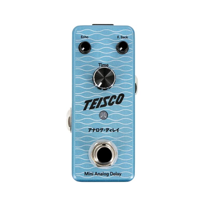 Teisco Mini Analog Delay Pedal アナログディレイControls: Time, Echo, F. BackPower: Standard 9V DC with 2.1mm center-negative bar...