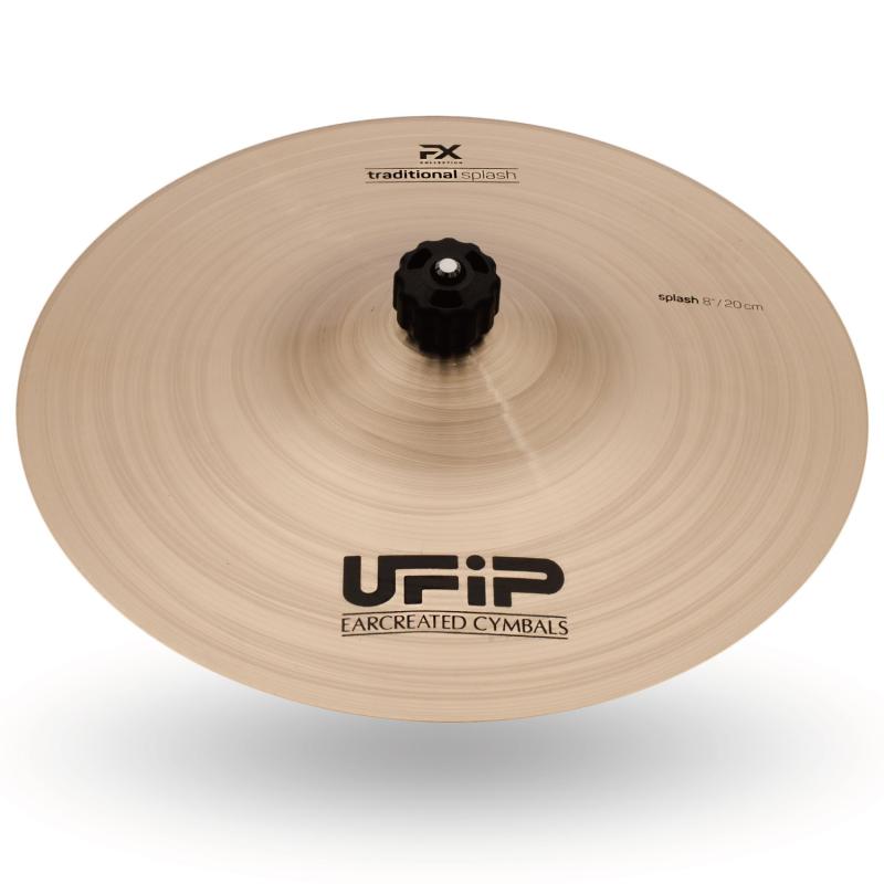 UFiP シンバル Effectsシリーズ Traditional Splash 8" Low FX-08TSLUFiP シンバル EffectsシリーズTraditional Splash8インチ、ローピッチ癖のないパンチのある...