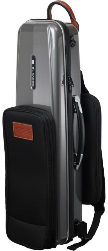 GL ソプラノサックスケース GLK-S (S) グレー外装は軽量かつ堅牢なポリカーボネイト製雨の侵入を防ぐ、防水性ジッパーを使用リュックストラップにはノンスリップ加工（ショルダーストラップとしても使用可能）付属品：ストラップ2本、フロント...