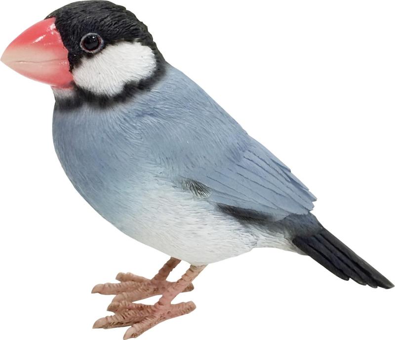 桜文鳥 オブジェ BIRDIE BILL AGATE JAVA SPARROW (バーディ ビル ジャバ スパロー) #1684本体サイズ:約16.5×9.5×3.8cm素材・材質:ポリレジン、アイアン、マグネット原産国:中国