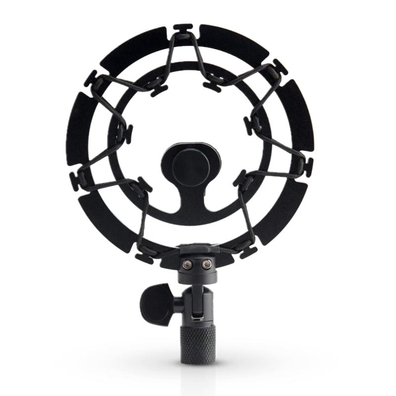 Auphonix ショックマウント Yeti X、Yeti Nano、Yeti Snowball、その他の5/8マウント付きマイク用