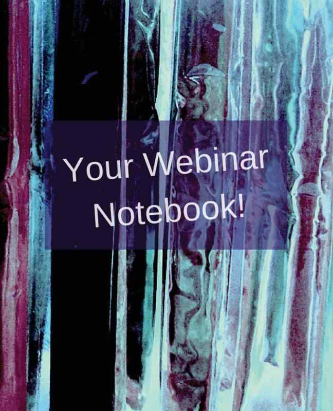 Your Webinar Notebook: A journal, notebook, diary, calendar to keep all your notes in one place during a webinar