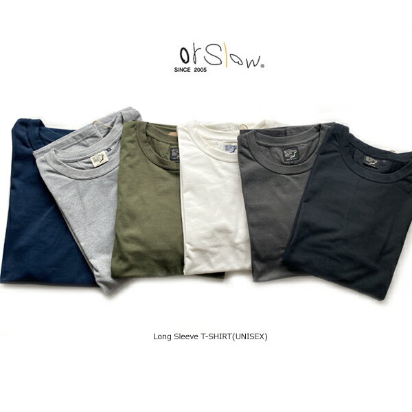 　 メーカー希望小売価格はメーカー商品タグに基づいて掲載しています&nbsp; orSlow（オアスロウ）Long Sleeve T-SHIRT &nbsp; &nbsp; &nbsp; ◆ Brand concept ◆ <<...