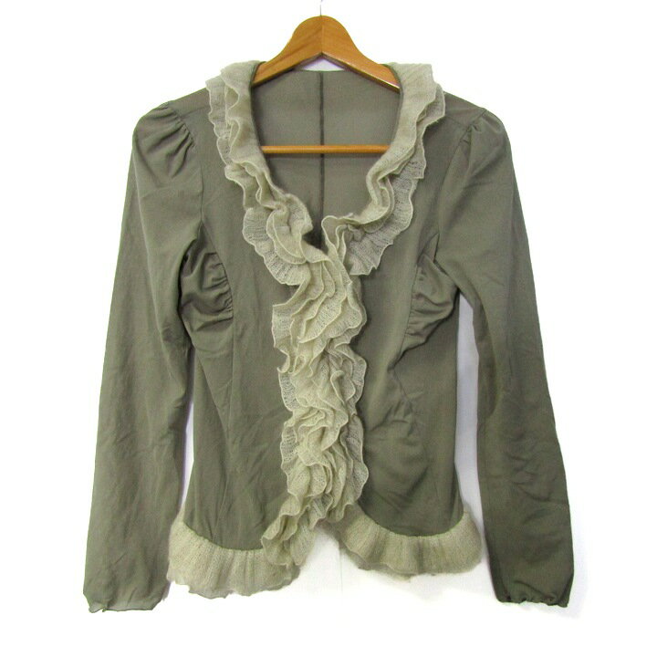 【状態追記】 袖口に部分的なシミ有り 【付属品】 なし / 商品サイズ (こちらのサイズ表記は平置き採寸のサイズです。) 表記サイズ肩幅着丈身幅袖丈 2約36cm約58cm約40cm約58cm サイズガイドはこちら /商品詳細 ブランド名 ...