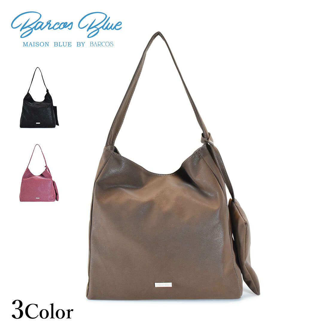 さりげない光沢が上品なベロア調ショルダーバッグ。バッグ本体と同じ素材で仕立てたポーチ付きで、収納力も抜群です。光の加減で色合いが絶妙に変化するベロア調を採用し、何気ない日常に華やかさをプラスしてくれます。こおのバッグと共に心躍るお出かけをお...