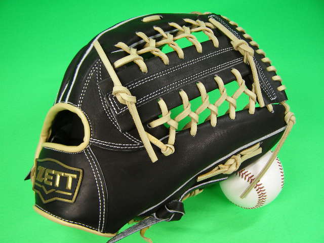 ゼット ZETT 海外限定モデル オールラウンド用 内野用としては大きめサード向けサイズです。 外野用としては小さめのサイズです。 硬式用ステアハイド革使用、芯も厚めの作りです。 ポケット深め、ボールをしっかりと捕球したいプレイヤーにおすす...