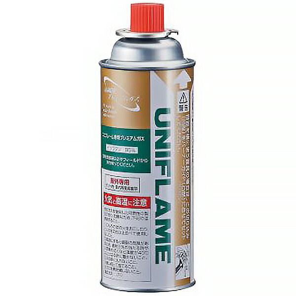商品情報 ≪UNIFLAME≫ 寒冷地でも快調に燃焼するプレミアムガス 低温に強く火力の強いイソブタンを主成分としたプレミアムガスは アウトドアでの過酷な使用状況でも快調に燃焼します。 ●UNIFLAMEのガス燃焼機器はすべて「カセットボン...