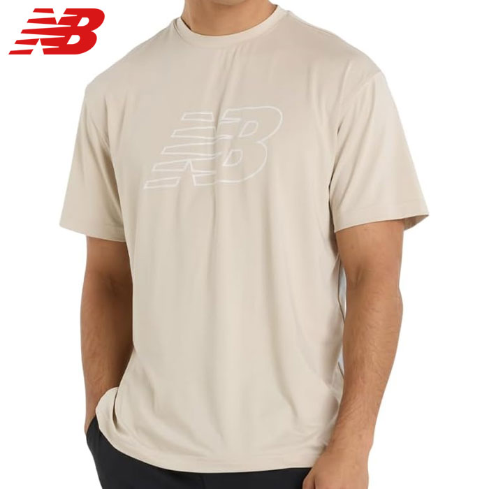 アウトレットSALE！ 40％OFF！！ 商品入れ替えに伴いクリアランス価格 ニューバランス メンズ ショートスリーブTシャツ 細い糸状のポリエステルスパン素材を使用したショートスリーブTシャツ。 やわらかな肌ざわりでカラダを包むリラックス...