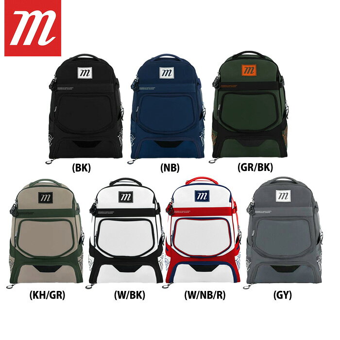 メジャーリーガー使用者多数！ marucci -マルチ(マルッチ/マルーチ)- バックパック ・取り外し可能なフロントパネルで簡単にカスタマイズ可能。 ・スパイクを収納できる通気性のあるコンパートメント。 ・貴重品を安全に保管できるフリース...