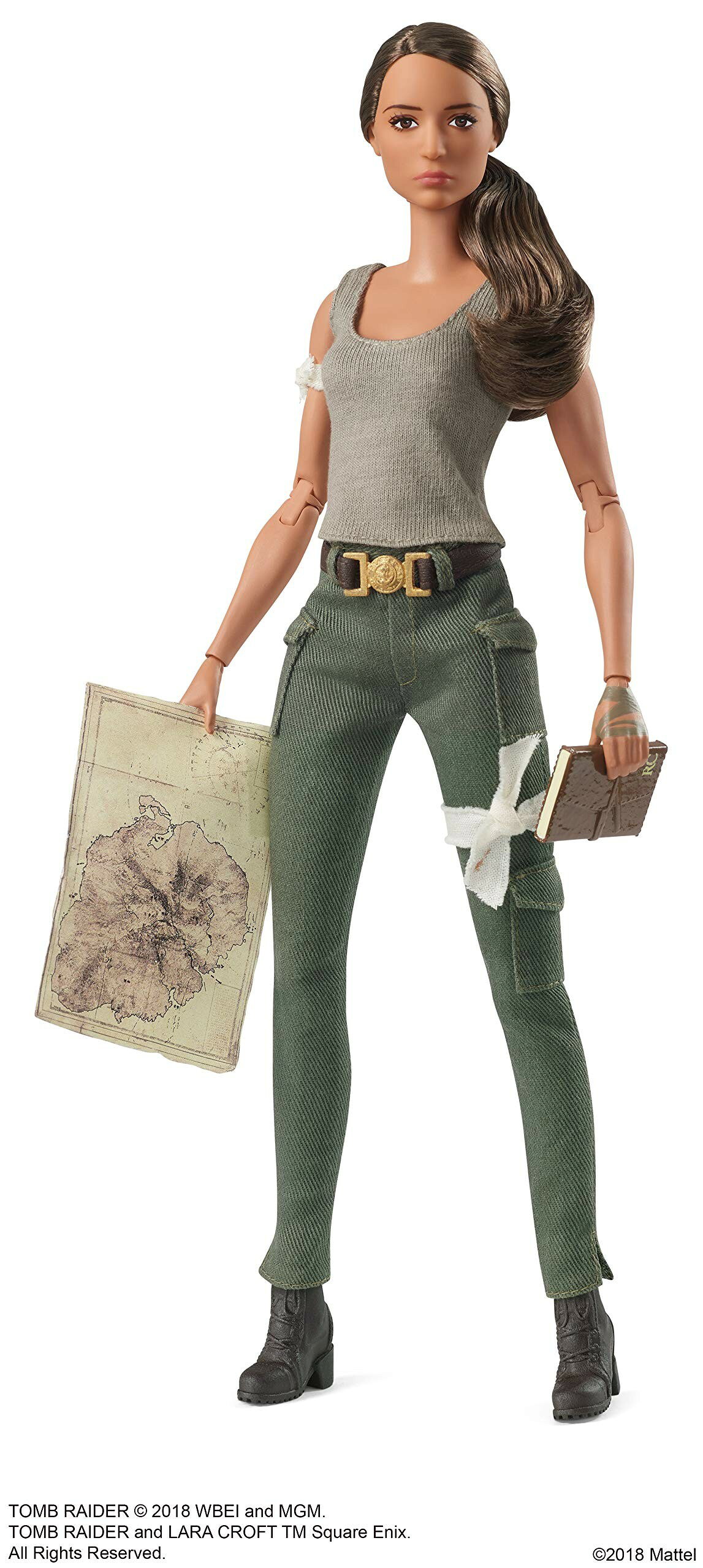 PRODUCT DETAILS バービー トゥームレイダー ララ・クロフト 人形 着せ替え人形 フィギュア 映画版 キャラクタードール【商品仕様】・ アイテム種別：ドール（フィギュア）・ キャラクター：ララ・クロフト（映画版）・ 付属品：ド...