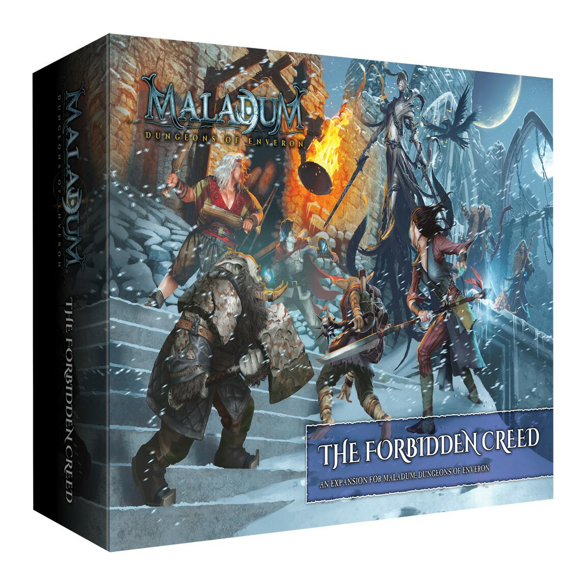 PRODUCT DETAILS Maladum The Forbidden Creed Expansion 英語版 ボードゲーム 拡張セット ファンタジー ダンジョン探索 1人以上用【商品仕様】・ アイテム種別：ボードゲーム拡張セット（※プ...