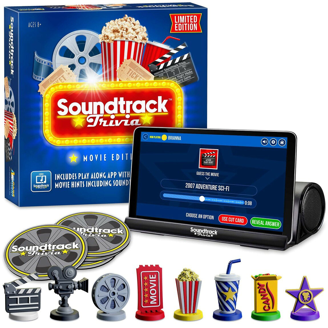 PRODUCT DETAILS Soundtrack Trivia Limited Edition Movie Game 英語版 ボードゲーム 1-8人用【商品仕様】・ アイテム種別：ボードゲーム・ プレイ人数：1〜8人（または8チーム）・...