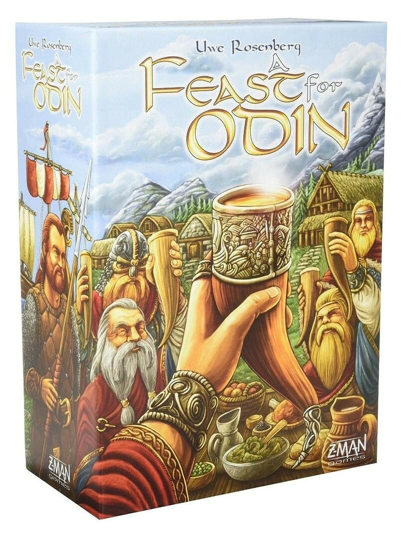 PRODUCT DETAILS A Feast for Odin 英語版 ボードゲーム 1-4人用 戦略ゲーム 対象年齢14歳以上【商品仕様】・ アイテム種別：ボードゲーム・ プレイ人数：1-4人・ 対象年齢：14歳以上・ プレイ時間：30...