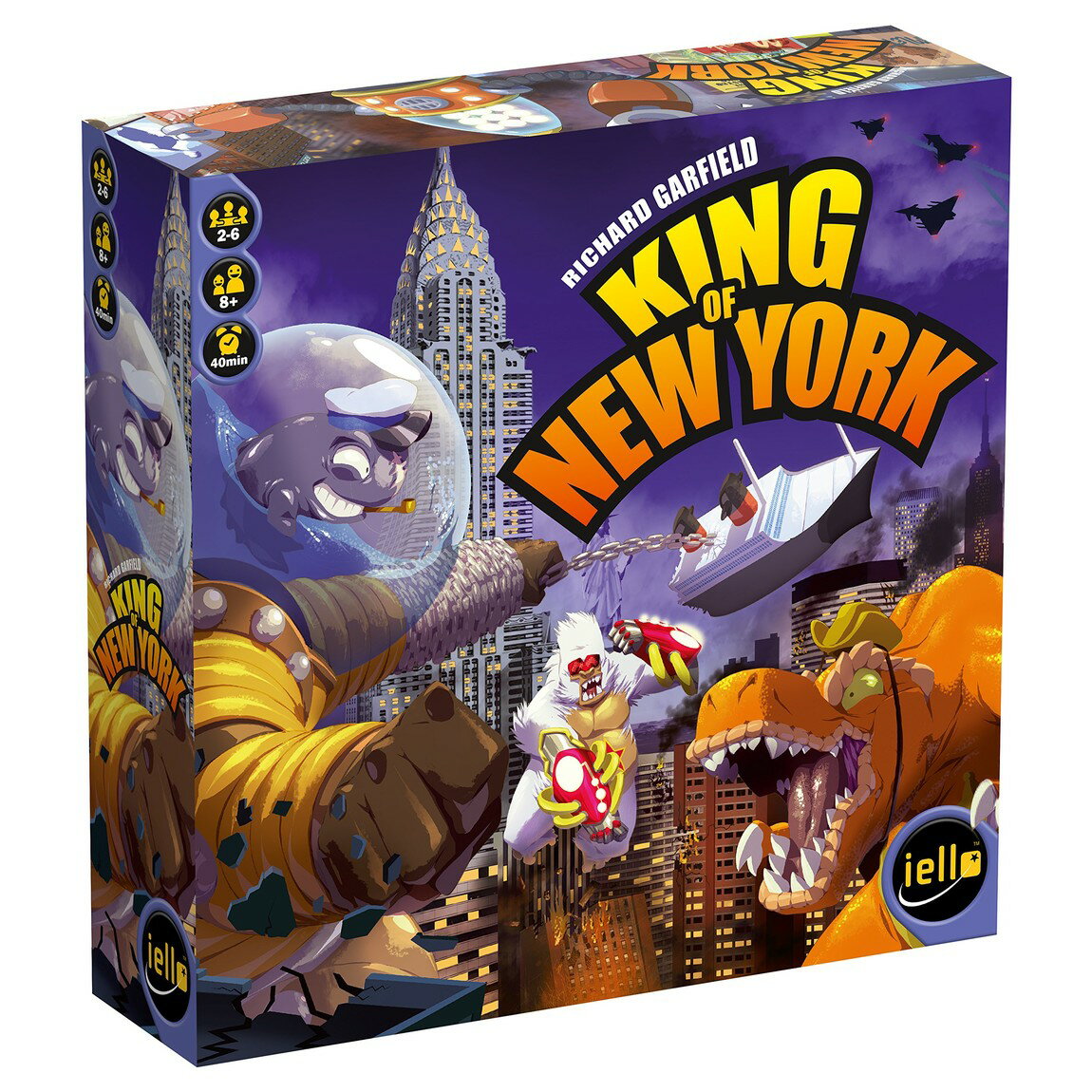 PRODUCT DETAILS King of New York 英語版 ボードゲーム 2-6人用 対象年齢10歳以上 IELLO 戦略【商品仕様】・ アイテム種別：ボードゲーム・ プレイ人数：2〜6人・ 対象年齢：10歳以上・ プレイ時間...
