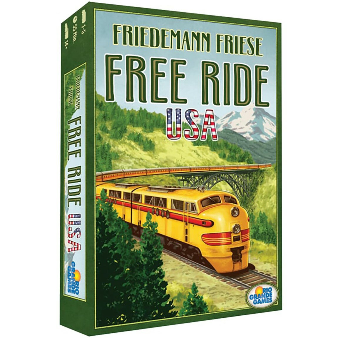 PRODUCT DETAILS Free Ride USA 英語版 ボードゲーム 鉄道 ネットワーク構築 戦略ゲーム 1-5人用 14歳以上【商品仕様】・ アイテム種別：ボードゲーム（鉄道戦略）・ プレイ人数：1-5人・ 対象年齢：14歳以...