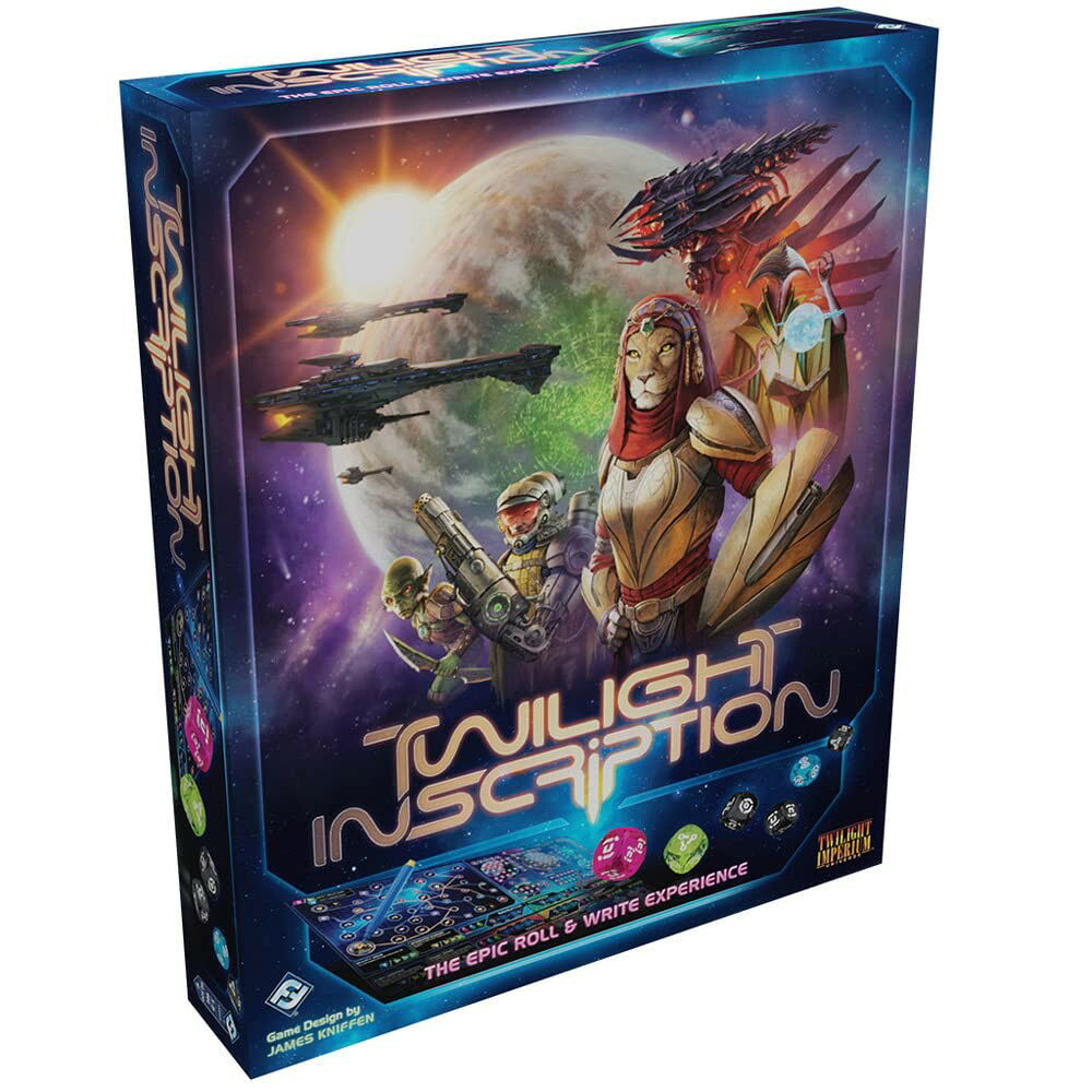 PRODUCT DETAILS Twilight Inscription 英語版 ボードゲーム SF戦略 ロール＆ライト 1-8人用 対象年齢14歳以上【商品仕様】・ アイテム種別：ボードゲーム（ロール＆ライト）・ プレイ人数：1〜8人・ ...