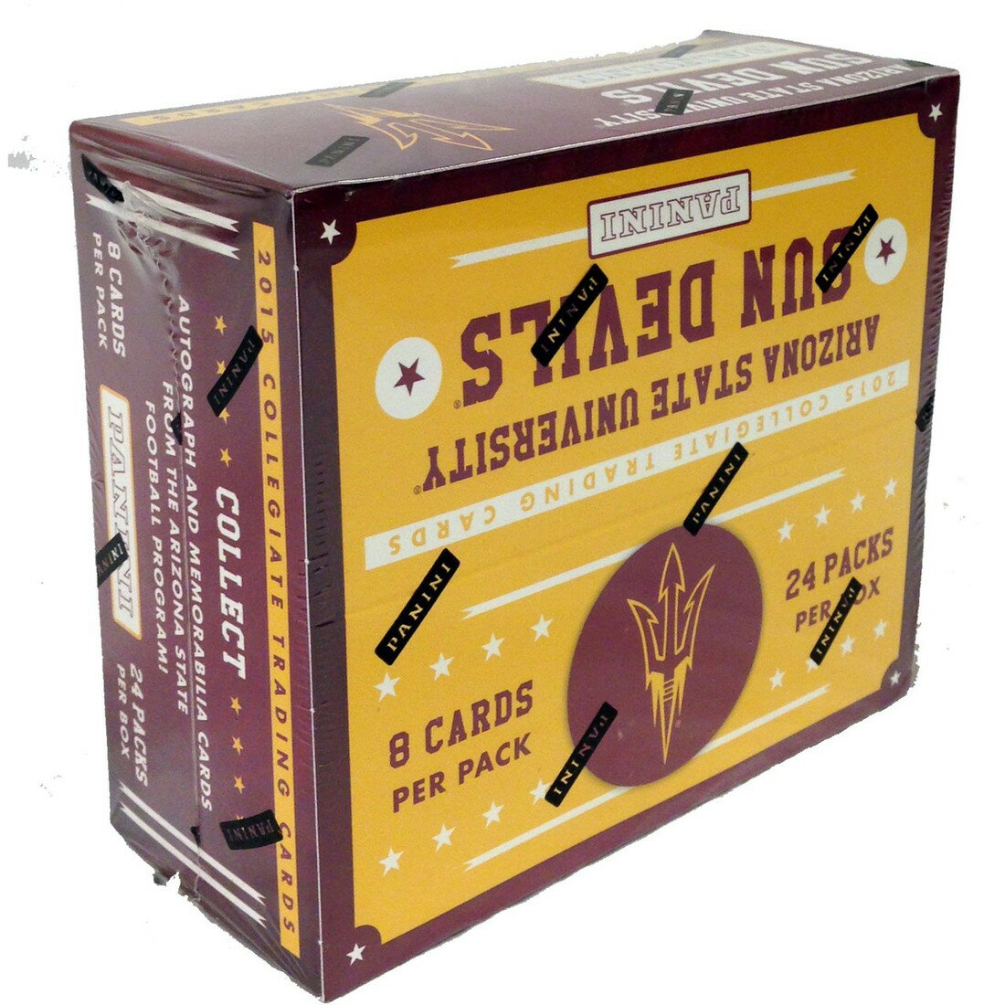 商品説明 商品の特徴・2015年NCAA Panini ASU Sun Devils カレッジスポーツトレーディングカード・50枚のベースカードセット構成・シルバー、ゴールド（25枚限定ナンバリング）、ブラック（10枚限定ナンバリング）のパ...