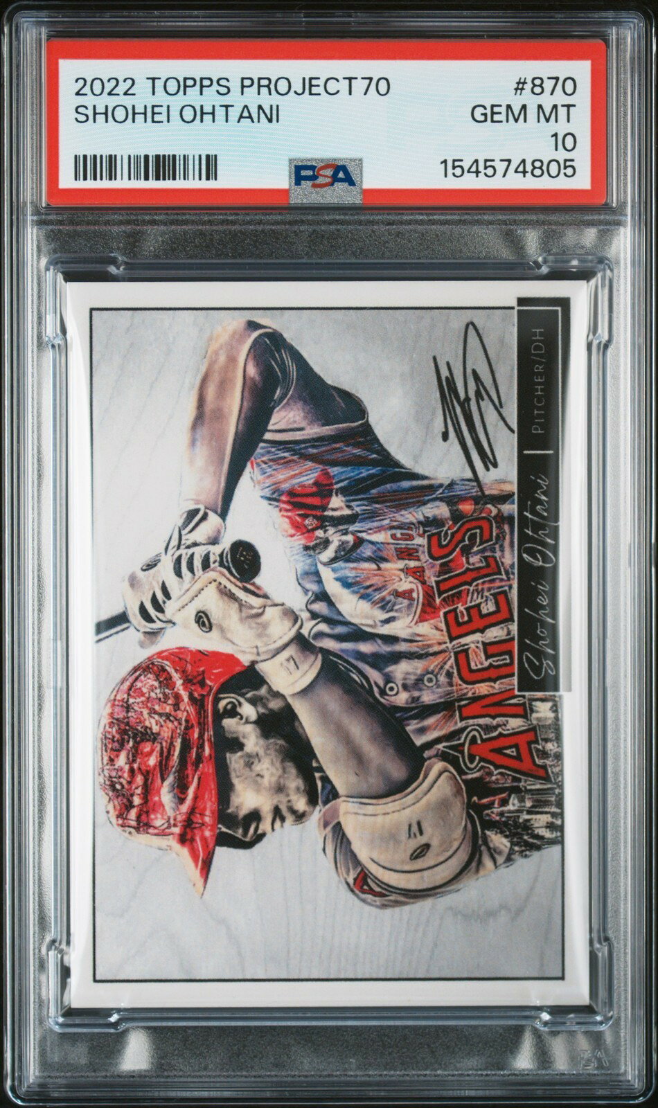 PRODUCT DETAILS MLB 2022 TOPPS PROJECT70 大谷翔平 #870 PSA10 鑑定済【中古】【商品情報】・鑑定機関：PSA・グレード：10・選手：大谷翔平 選手・年式・シリーズ：2022 TOPPS PR...