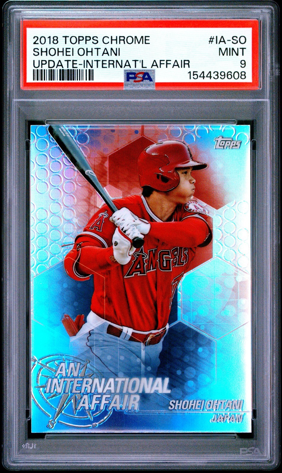 PRODUCT DETAILS MLB 2018 Topps Chrome Update An International Affair 大谷翔平 #IA-SO PSA 9 鑑定済【中古】【商品情報】・鑑定機関：PSA・グレード：9・選手：...