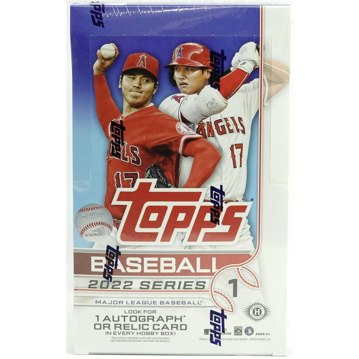 PRODUCT DETAILS MLB 2022 Topps Series 1 Baseball ホビーボックス 未開封【商品仕様】・ アイテム種別：ホビーボックス・ 年式/シリーズ：2022 Topps Series 1・ 1ボックス当た...