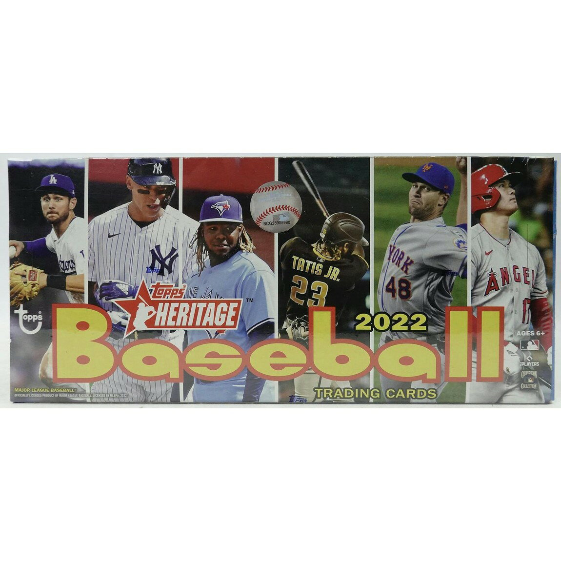 PRODUCT DETAILS MLB 2022 Topps Heritage ベースボール ホビーボックス 未開封 1973デザイン【商品仕様】・ シリーズ：2022 Topps Heritage Baseball・ 1ボックス：24パッ...
