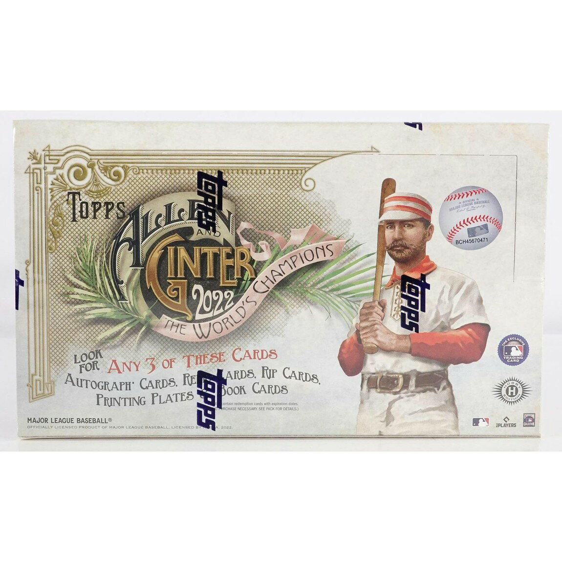 PRODUCT DETAILS MLB 2022 Topps Allen & Ginter ベースボール ホビーボックス 未開封 フリオ・ロドリゲス ボビー・ウィットJr.【商品仕様】・ アイテム種別：ホビーボックス・ 年式/シリーズ：20...