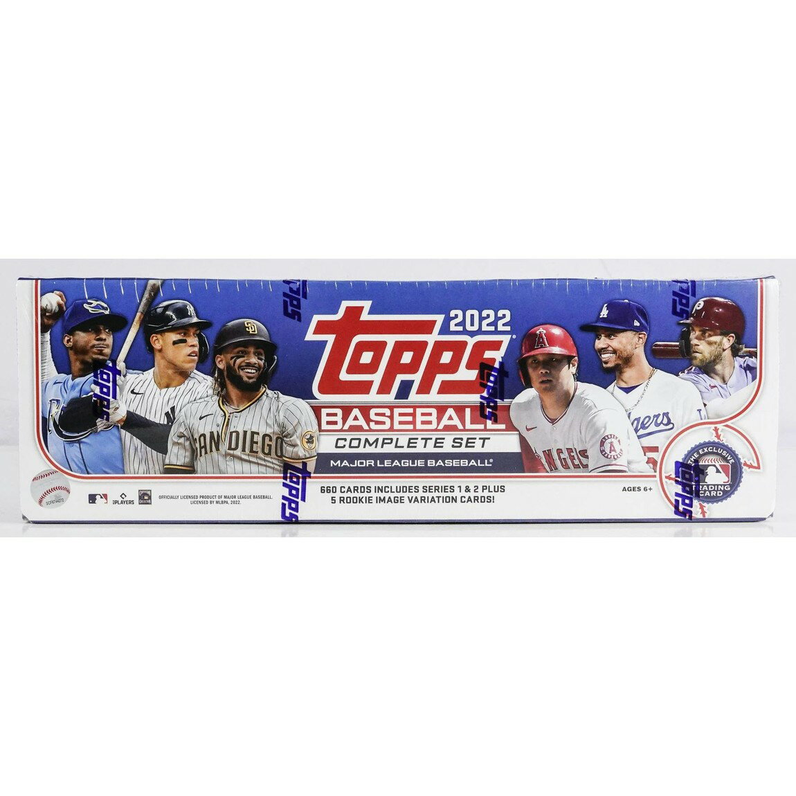 PRODUCT DETAILS MLB 2022 Topps コンプリートセット ベースボール ボックスセット 660枚収録 未開封【商品仕様】・ アイテム種別：ボックスセット（コンプリートセット）・ 年式/シリーズ：2022 Topps ...