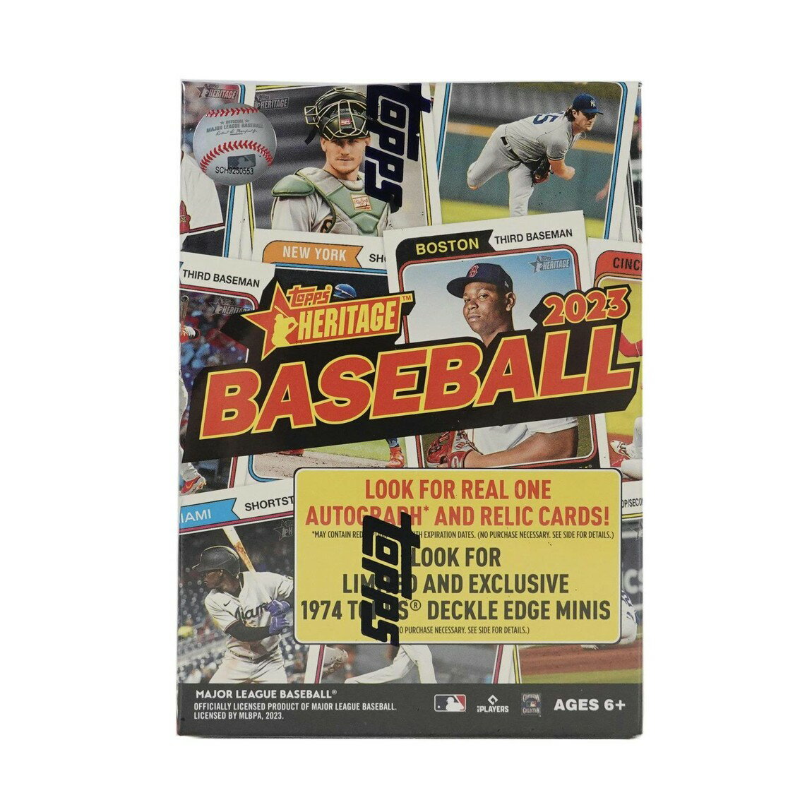 PRODUCT DETAILS MLB 2023 Topps Heritage ベースボール ブラスターボックス 未開封 アドリ・ラッチマン コービン・キャロル【商品仕様】・ アイテム種別：ブラスターボックス・ 年式/シリーズ：2023 T...