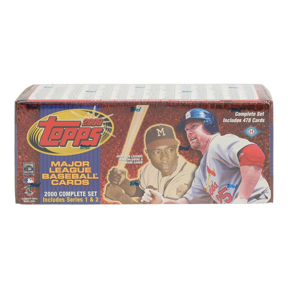 PRODUCT DETAILS MLB 2000 Topps Baseball ホビー ファクトリーセット ボックスセット 未開封【商品仕様】・ アイテム種別：ファクトリーセット（ボックスセット）・ 年式・シリーズ：2000 Topps B...