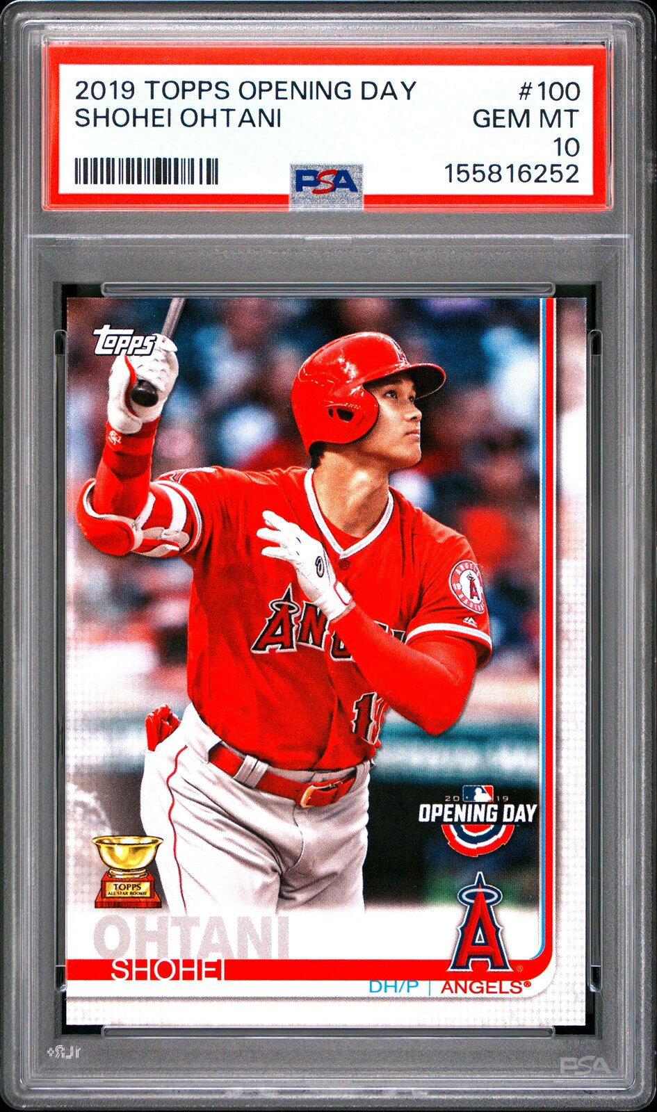 PRODUCT DETAILS MLB 2019 Topps Opening Day 大谷翔平 #100 PSA10 鑑定済【中古】【商品情報】・鑑定機関：PSA・グレード：10・選手：大谷翔平 選手・年式・シリーズ：2019 Topps ...