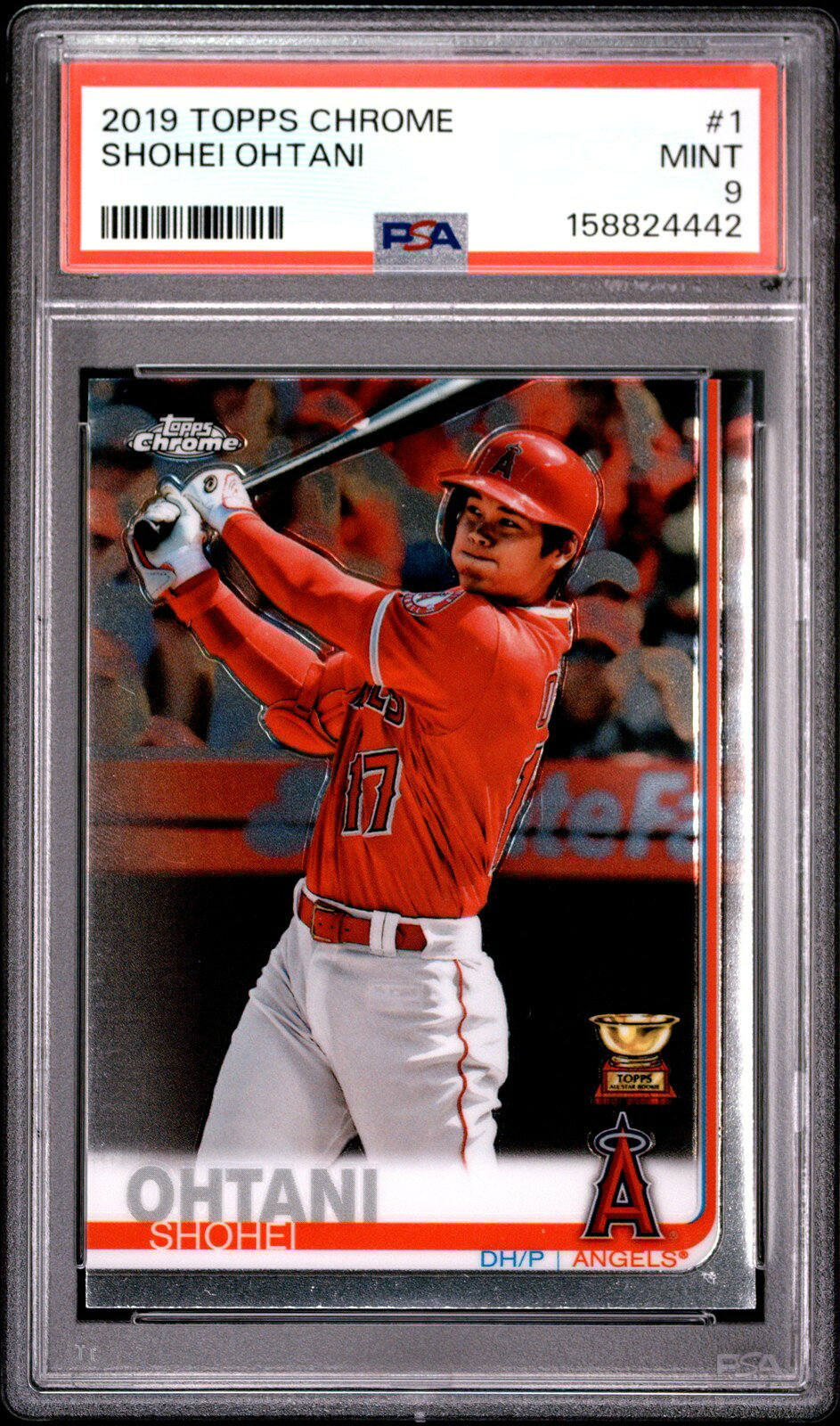 PRODUCT DETAILS MLB 2019 Topps Chrome 大谷翔平 #1 PSA 9 鑑定済【中古】【商品情報】・鑑定機関：PSA・グレード：9・選手：大谷翔平選手・年式・シリーズ：2019 Topps Chrome・カー...