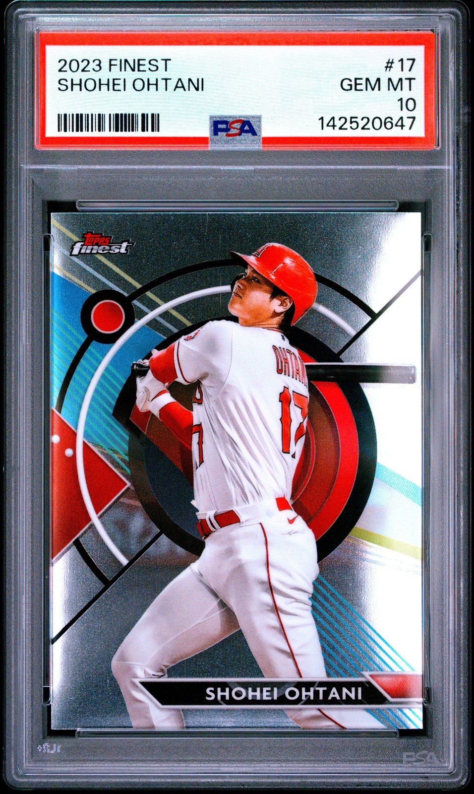 PRODUCT DETAILS MLB 2023 Topps Finest 大谷翔平 #17 PSA 10 鑑定済【中古】【商品情報】・鑑定機関：PSA・グレード：10・選手：大谷翔平選手・年式・シリーズ：2023 Topps Finest...
