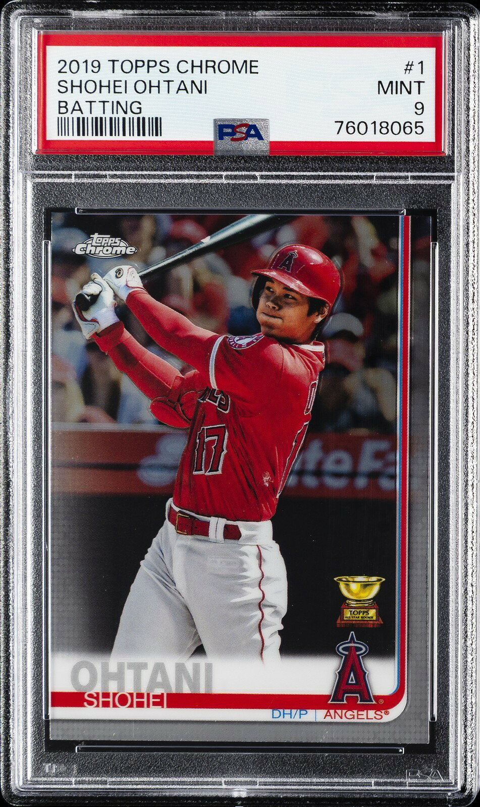 PRODUCT DETAILS MLB 2019 Topps Chrome 大谷翔平 #1 PSA 9 鑑定済【中古】【商品情報】・鑑定機関：PSA・グレード：9・選手：大谷翔平選手・年式・シリーズ：2019 Topps Chrome・カー...