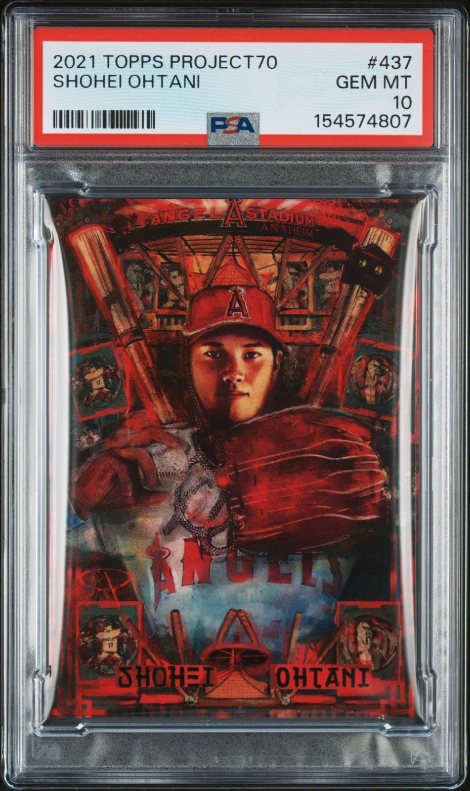 PRODUCT DETAILS MLB 2021 TOPPS PROJECT70 大谷翔平 #437 PSA 10 鑑定済【中古】【商品情報】・鑑定機関：PSA・グレード：10・選手：大谷翔平選手・年式・シリーズ：2021 TOPPS PR...