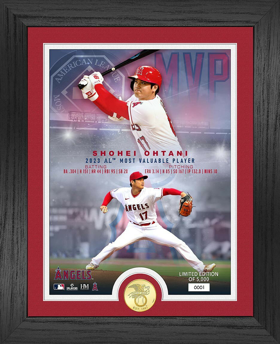 PRODUCT DETAILS MLB 大谷翔平 エンゼルス 2023年 ア・リーグ MVP受賞 ブロンズコイン フォトミント【商品情報】・選手：大谷翔平 選手・チーム：ロサンゼルス・エンゼルス・出来事・受賞：2023年 ア・リーグ MVP...