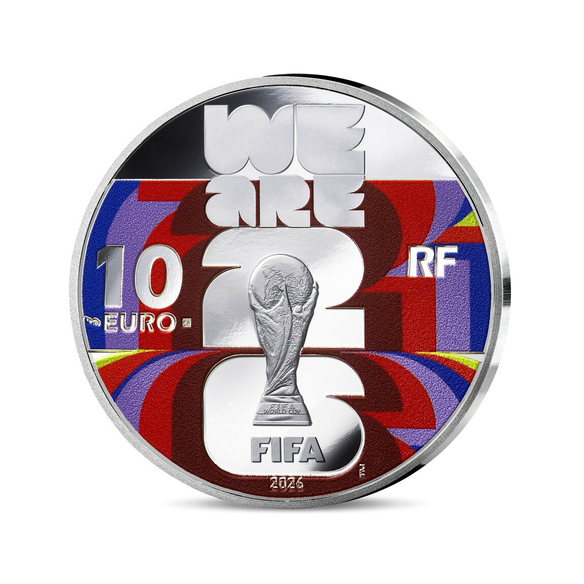 PRODUCT DETAILS FIFA FIFAワールドカップ2026 10ユーロ銀貨 プルーフ 2026年 モネ・ド・パリ【商品情報】・大会：FIFAワールドカップ2026・額面：10ユーロ・金属：銀・品質：プルーフ・年式：2026年・...