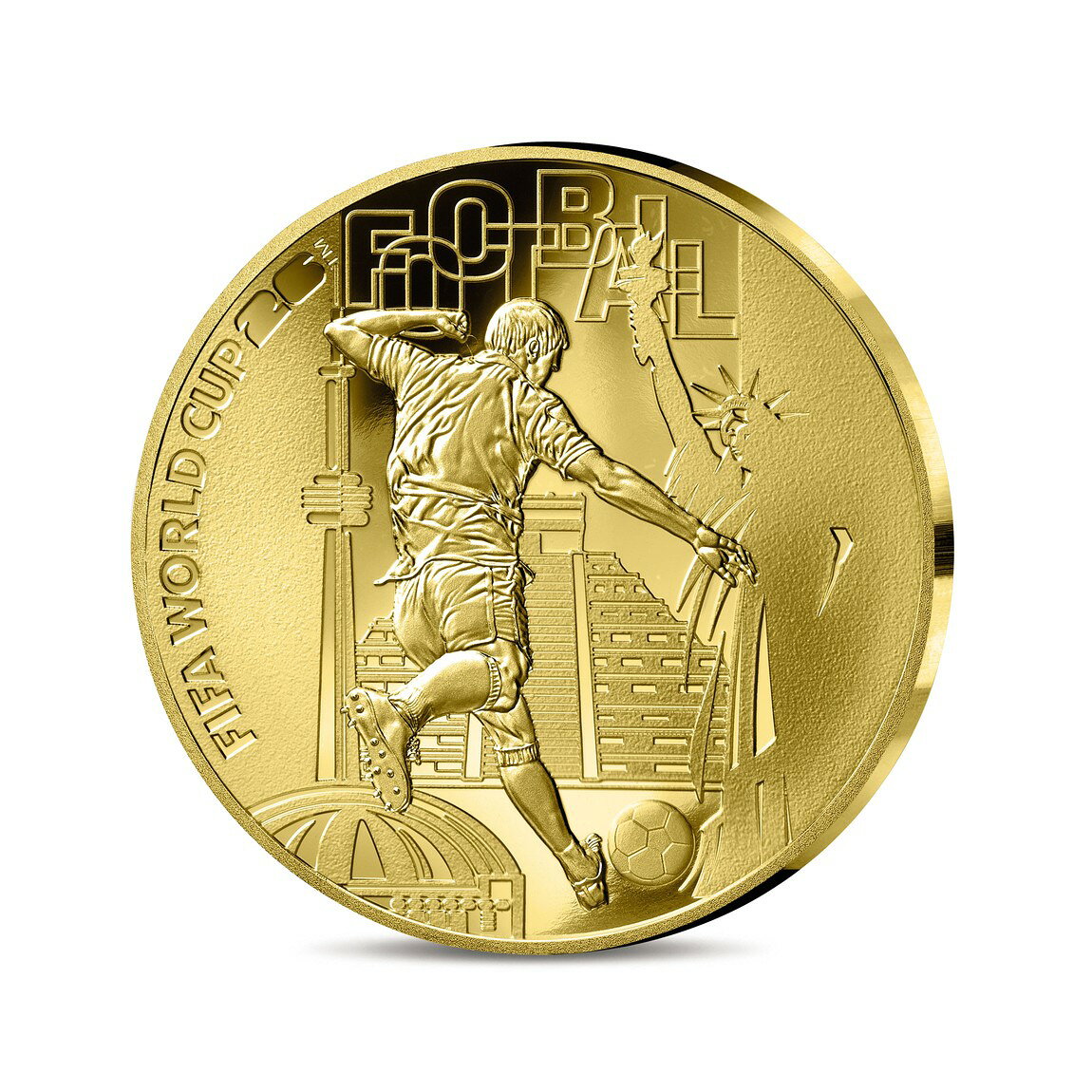 PRODUCT DETAILS FIFA ワールドカップ 2026 50ユーロ金貨 プルーフ 2025年 モネ・ド・パリ【商品情報】・テーマ：FIFA ワールドカップ 2026・額面：50ユーロ・金属：金・品質：プルーフ・年式：2025年・...