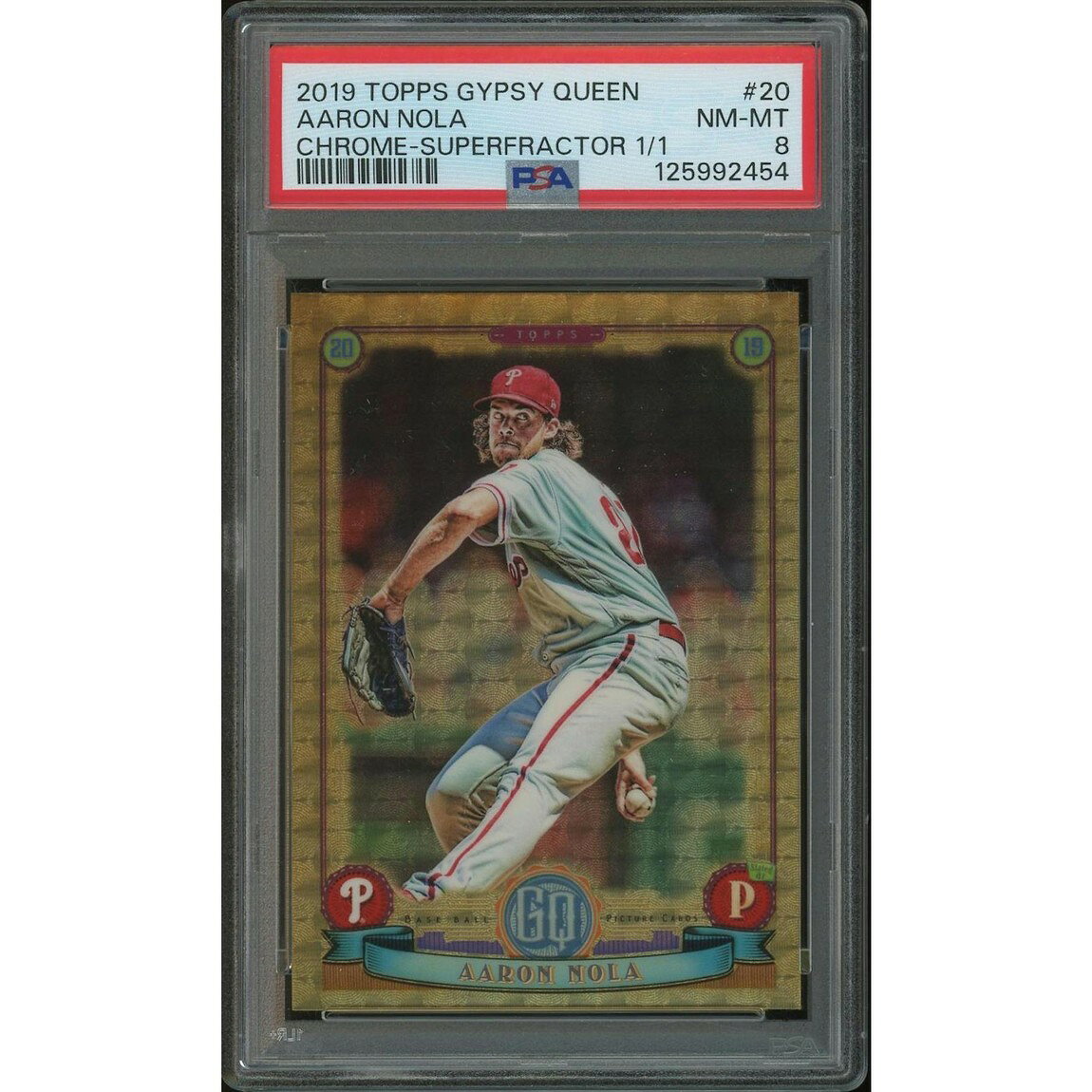 PRODUCT DETAILS 【中古】MLB 2019 Topps Gypsy Queen アーロン・ノラ Chrome Superfractor #1/1 #20 PSA8 鑑定済【商品情報】・ 鑑定機関：PSA・ グレード：PSA 8...