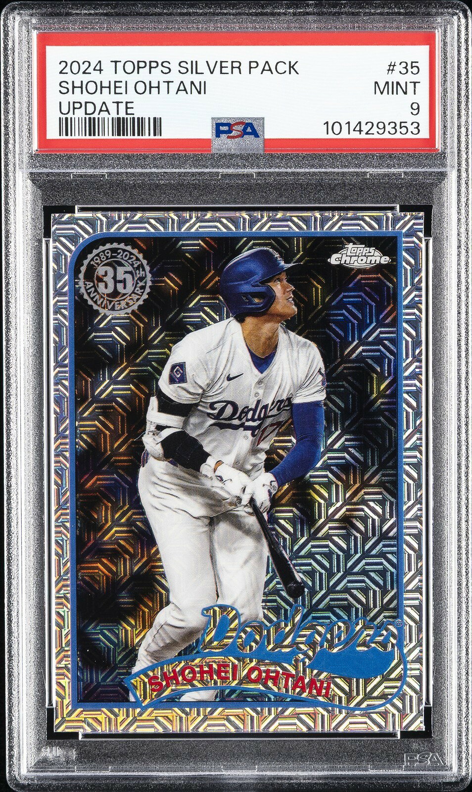 PRODUCT DETAILS MLB 2024 Topps Silver Pack 1989 Chrome Promo Update 大谷翔平 #35 PSA9 鑑定済【中古】【商品情報】・鑑定機関：PSA・グレード：9・選手：大谷翔平選...