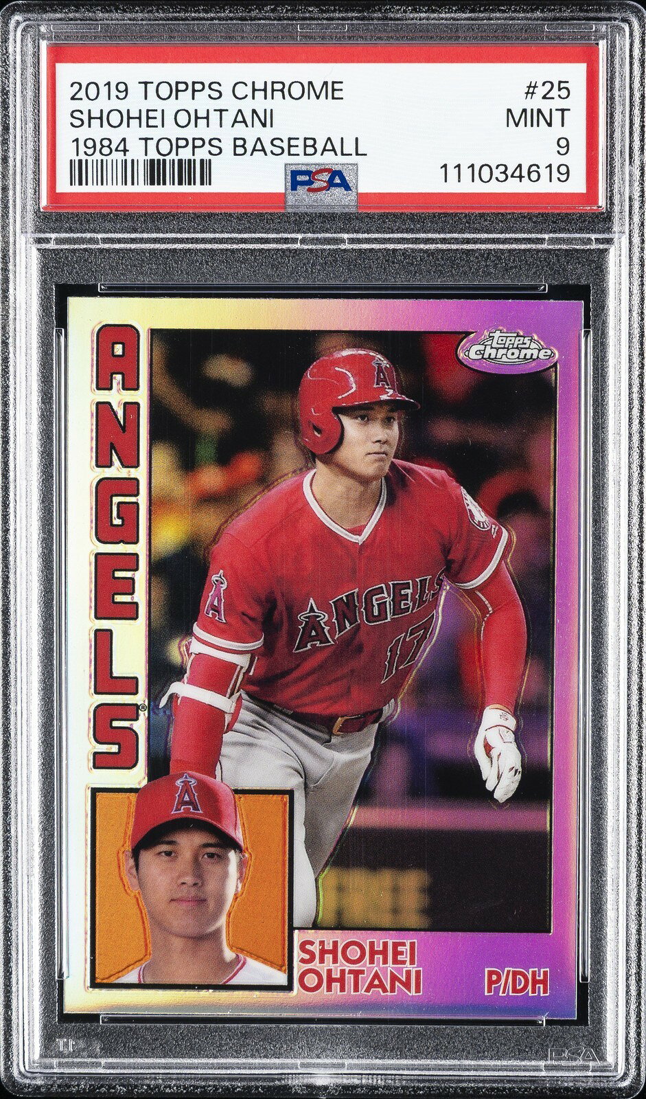 PRODUCT DETAILS MLB 2019 Topps Chrome 1984 Topps BB 大谷翔平 #25 PSA 9 鑑定済【中古】【商品情報】・鑑定機関：PSA・グレード：9・選手：大谷翔平選手・年式・シリーズ：2019 ...