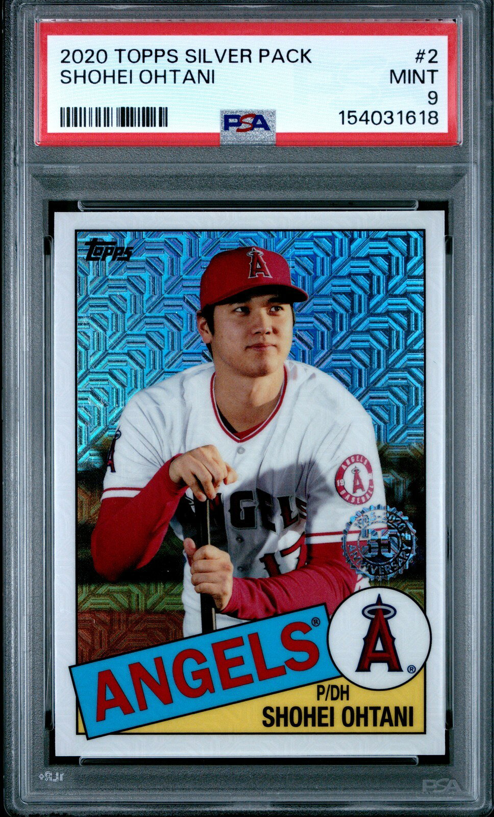 PRODUCT DETAILS MLB 2020 TOPPS SILVER PACK 1985 CHROME PROMO 大谷翔平 #2 PSA 9 鑑定済【中古】【商品情報】・鑑定機関:PSA・グレード:9・選手:大谷翔平 選手・年式・シ...
