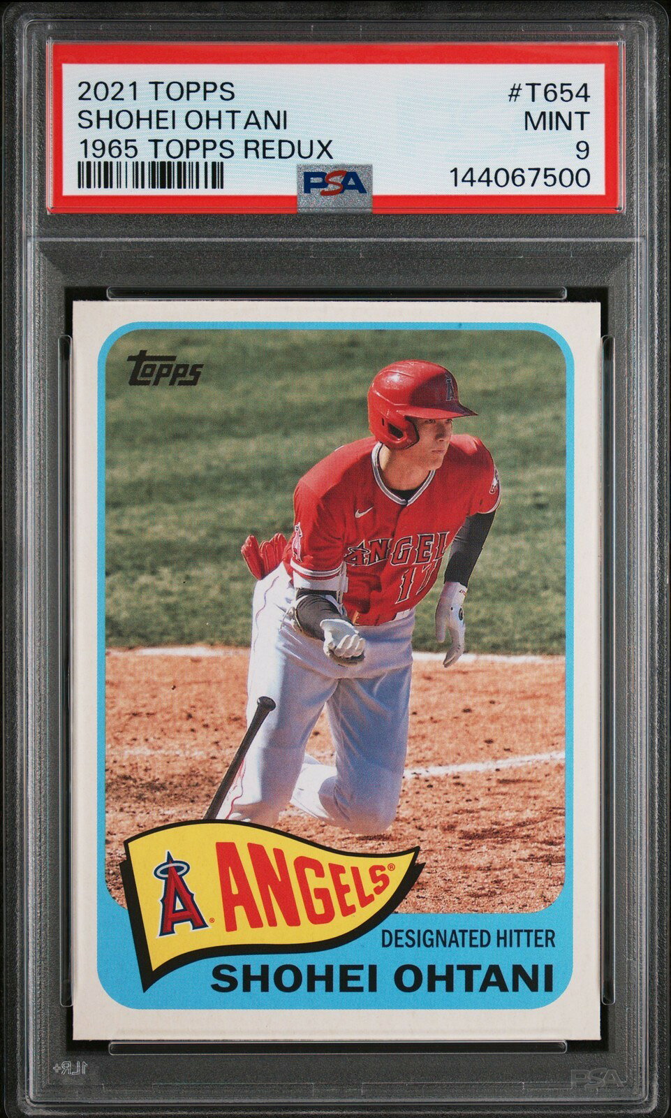 PRODUCT DETAILS MLB 2021 TOPPS 1965 TOPPS REDUX 大谷翔平 #T654 PSA 9 鑑定済【中古】【商品情報】・鑑定機関：PSA・グレード：9・選手：大谷翔平選手・年式・シリーズ：2021 TO...