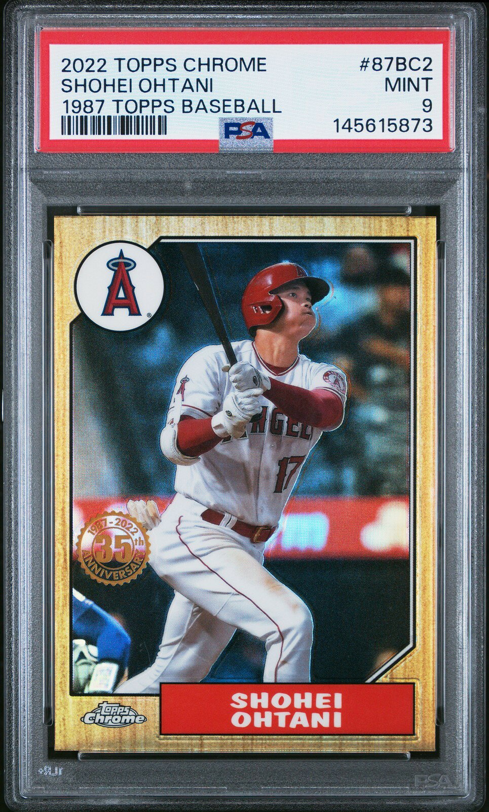 PRODUCT DETAILS MLB 2022 TOPPS CHROME 1987 TOPPS BB 大谷翔平 #87BC2 PSA 9 鑑定済【中古】【商品情報】・鑑定機関：PSA・グレード：9・選手：大谷翔平選手・年式・シリーズ：20...
