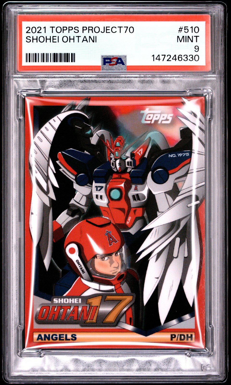 PRODUCT DETAILS MLB 2021 Topps Project70 大谷翔平 #510 PSA 9 鑑定済【中古】【商品情報】・鑑定機関：PSA・グレード：9・選手：大谷翔平選手・年式・シリーズ：2021 TOPPS PROJ...