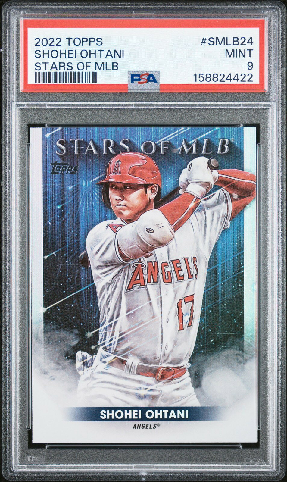 PRODUCT DETAILS MLB 2022 TOPPS STARS OF MLB 大谷翔平 #SMLB24 PSA 9 鑑定済【中古】【商品情報】・鑑定機関：PSA・グレード：9・選手：大谷翔平選手・年式・シリーズ：2022 TOPP...