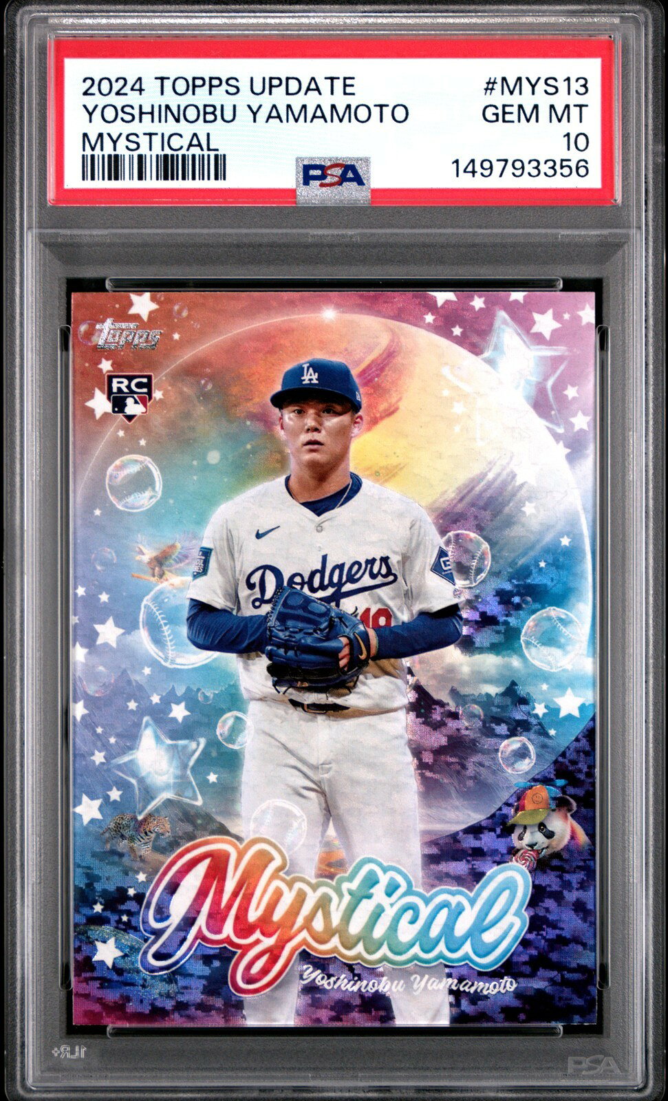 PRODUCT DETAILS MLB 2024 TOPPS UPDATE MYSTICAL 山本由伸 #MYS13 PSA10 鑑定済【中古】【商品情報】・鑑定機関：PSA・グレード：10・選手：山本由伸選手・年式・シリーズ：2024 T...