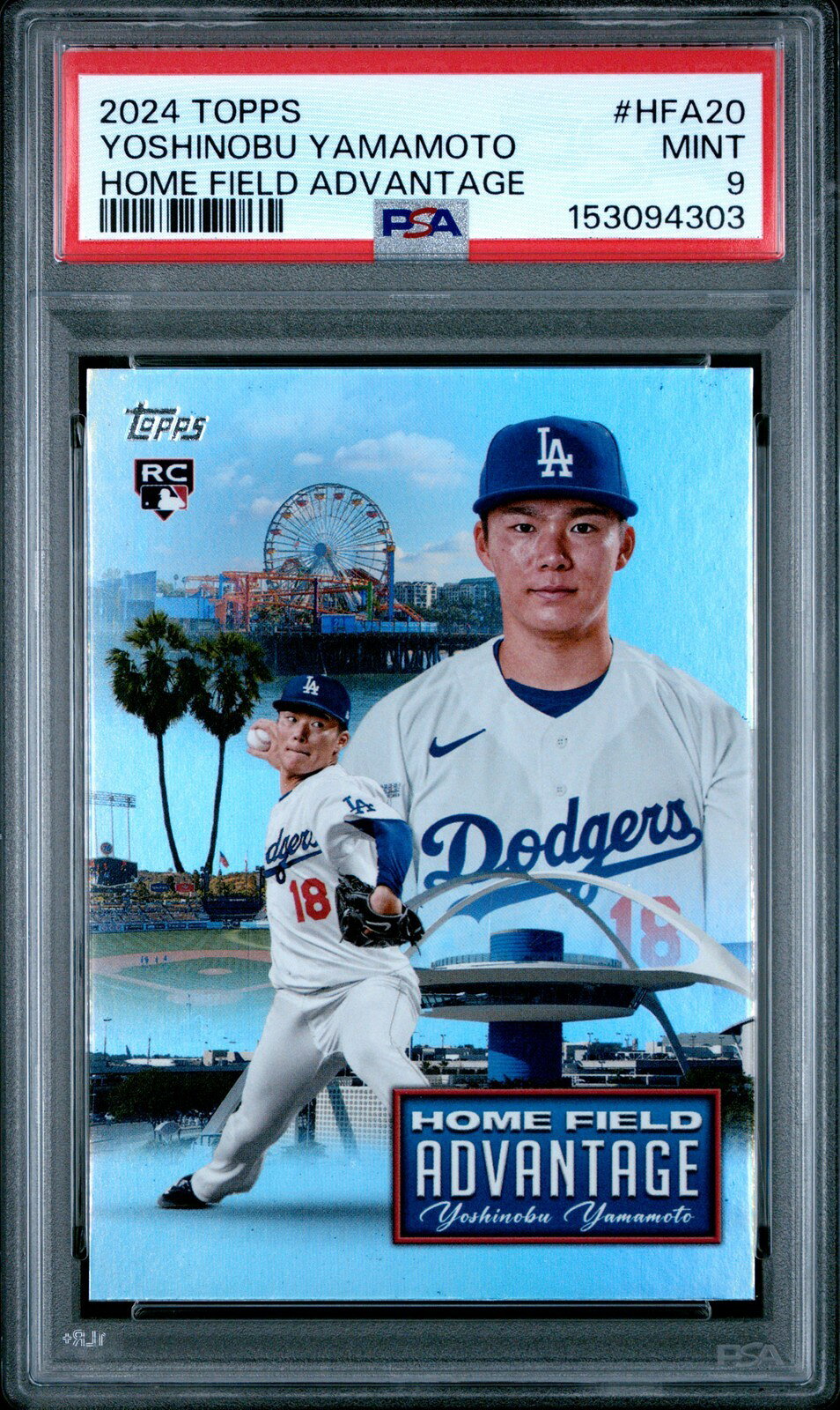 PRODUCT DETAILS MLB 2024 Topps Home Field Advantage 山本由伸 #HFA20 PSA 9 鑑定済【中古】【商品情報】・鑑定機関：PSA・グレード：9・選手：山本由伸 選手・年式・シリーズ：2...