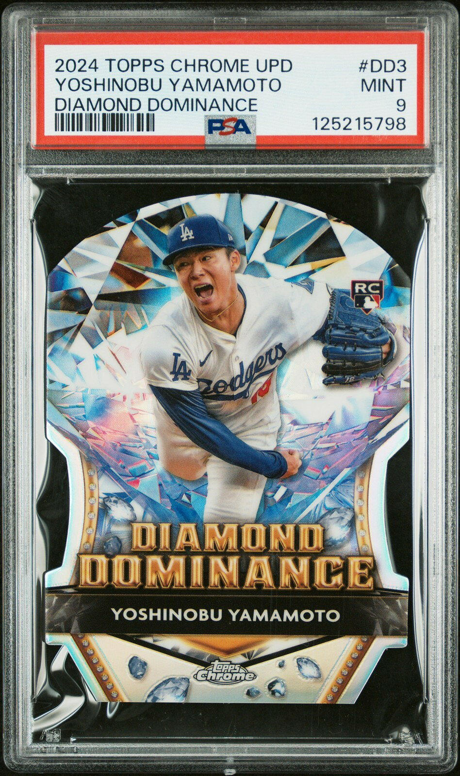 PRODUCT DETAILS MLB 2024 Topps Chrome Update Diamond Dominance 山本由伸 #DD3 PSA 9 鑑定済【中古】【商品情報】・鑑定機関：PSA・グレード：9・選手：山本由伸 選手・...